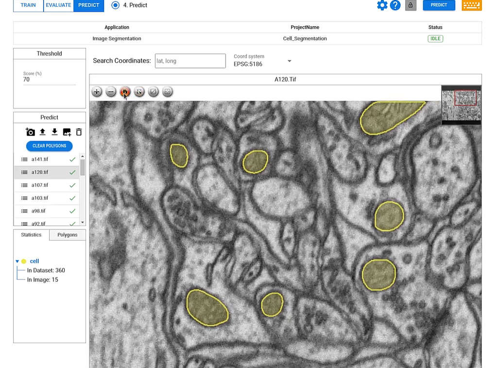 Automated Segmentation of Mitochondria with Deep Block Automated Segmentation of Mitochondria with Deep Block